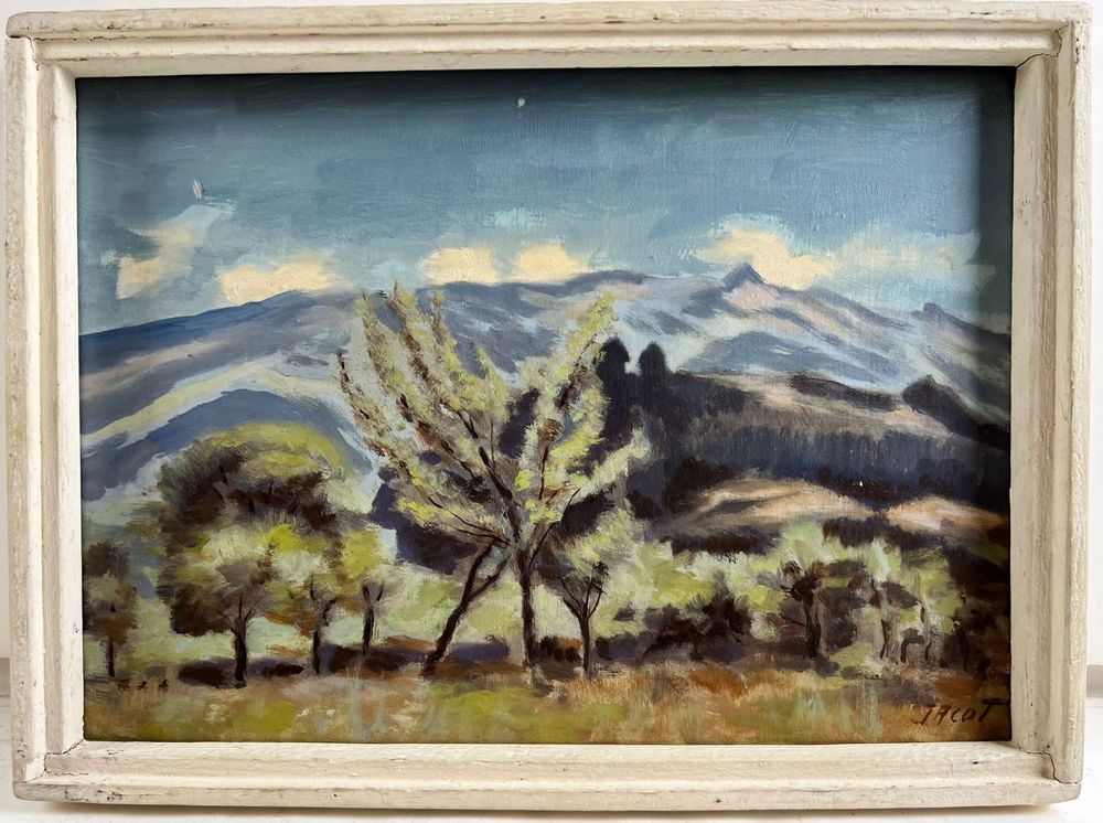 Landschaft Gemälde Signiert. (Gebraucht) in Neuhausen am Rheinfall für CHF 15 – mit Lieferung ...