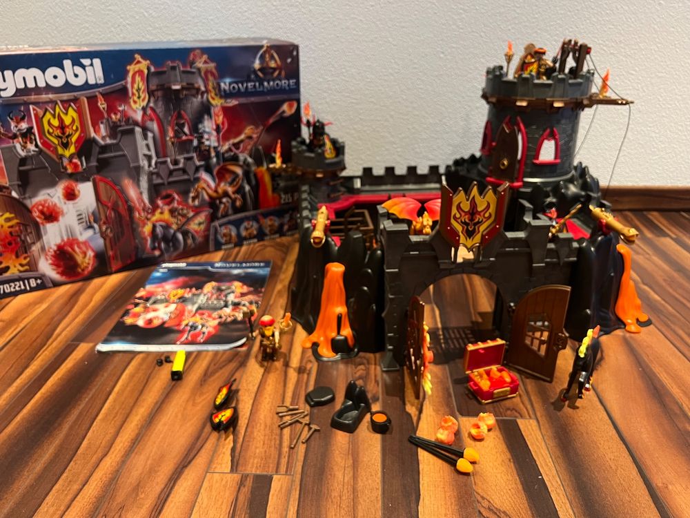 Playmobil 70221 Festung der Burnham Raiders mit OVP (Gebraucht) in ...