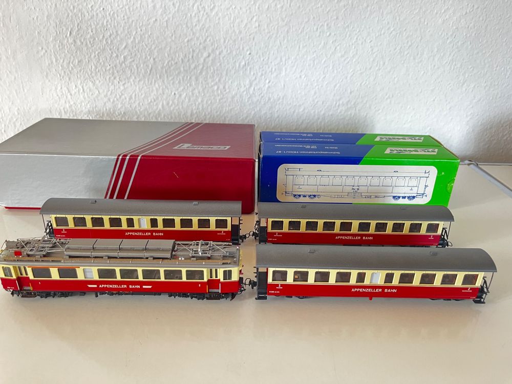 Lemaco AB ABe 4/4 Nr. 41 H0m Appenzeller Bahn (Neu und originalverpackt ...