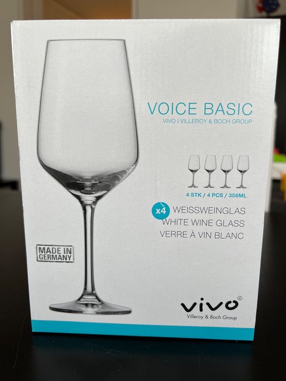 Vivo - Villeroy Boch Voice Basic - Glas Weißwein (4 stk) | Kaufen auf ...