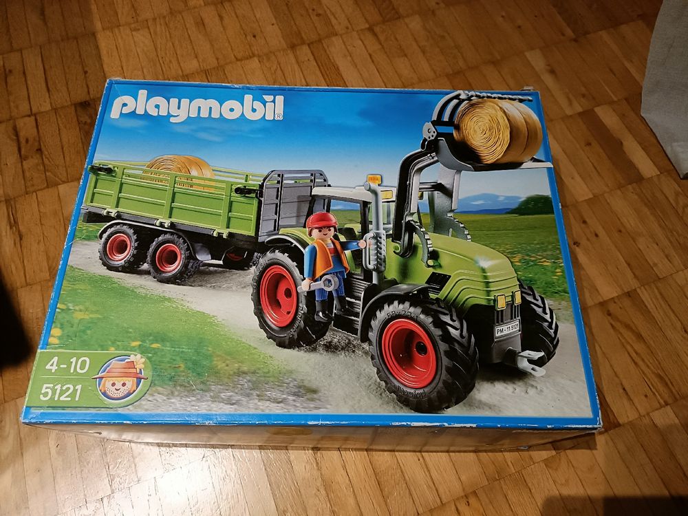 Erstaunlich Playmobil Traktor Grun Fotos
