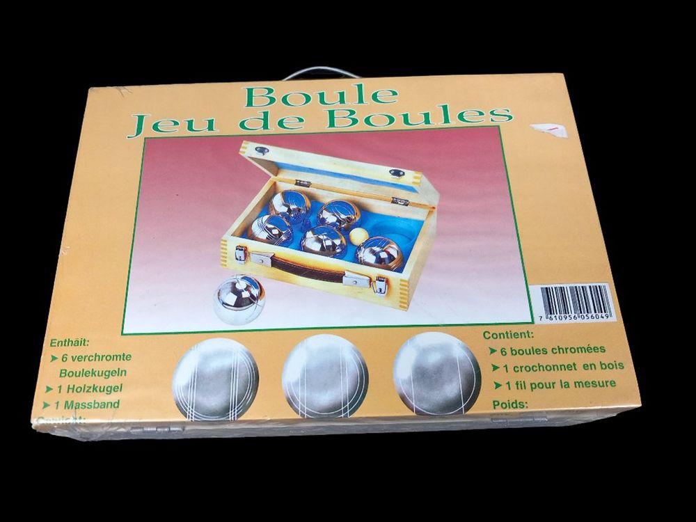 Boule Jeu de Boules (Neu und originalverpackt) in Hünenberg für CHF 1 ...