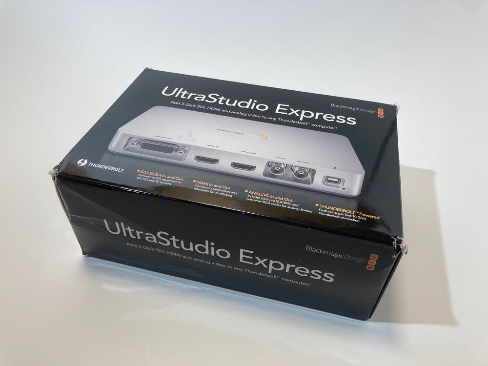 Blackmagic UltraStudio Express inkl. OVP und Zubehör (Gebraucht) in Wil ...