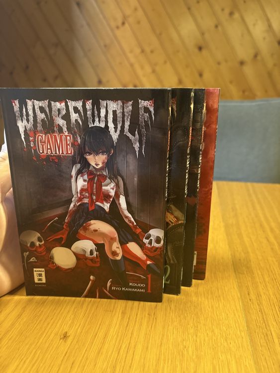 Werewolf Game Manga 1-3 + Beast Side 1, Top Zustand! (Gebraucht) in ...