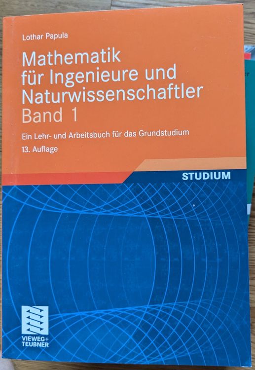 Mathematik für Ingenieure und Naturwissenschaftler Band 1 (Neu (gemäss Beschreibung)) in Wil SG ...