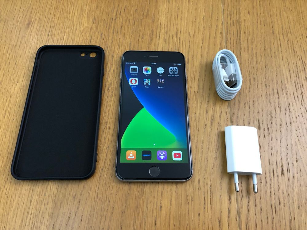 iPhone 6s Plus in super Zustand mit Zubehör, 128GB, Akku 76% (Gebraucht ...