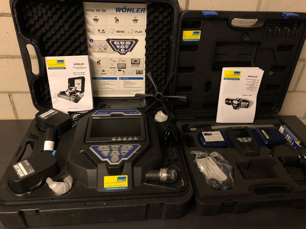 Wöhler VIS 350 Videoinspektionskamera + Locator L200 | Kaufen auf Ricardo