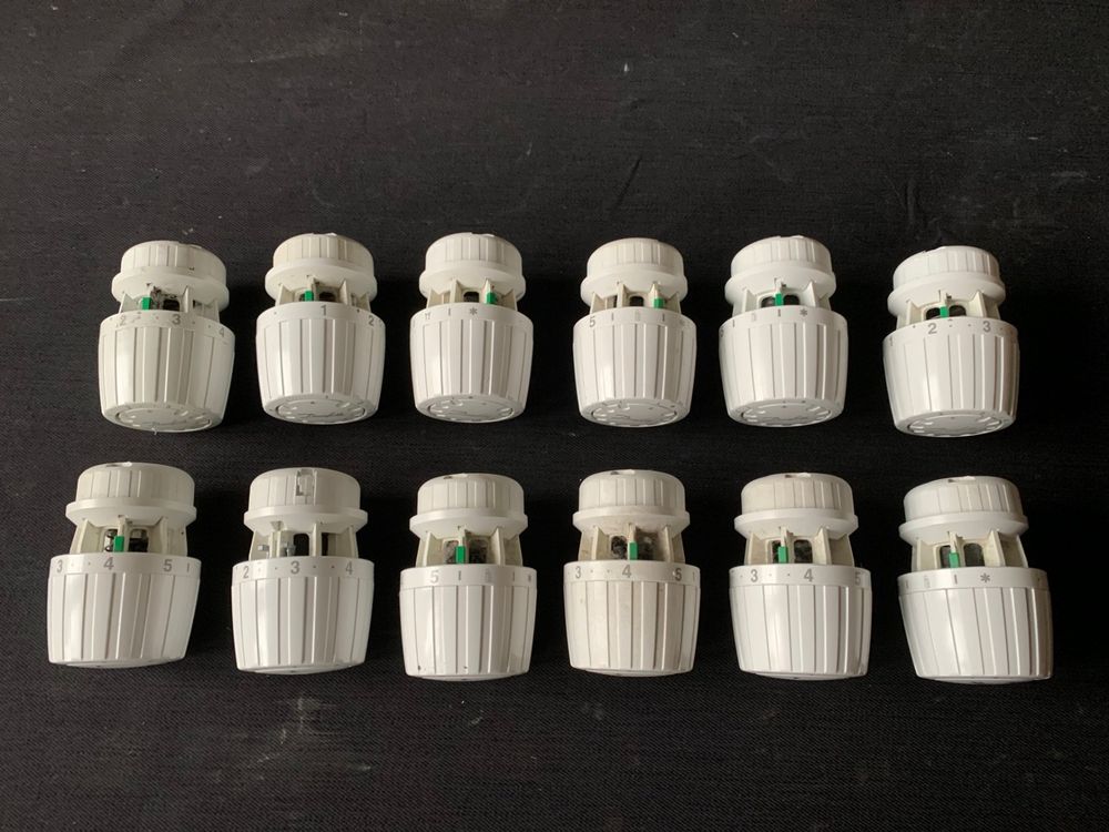 12 St. Danfoss Ventilkopf Thermostatkopf Heizregler RA 2990 (Gebraucht ...