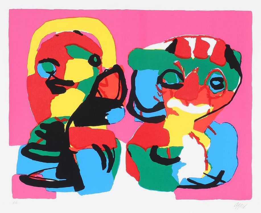 Karel Appel Lithographie | Kaufen auf Ricardo