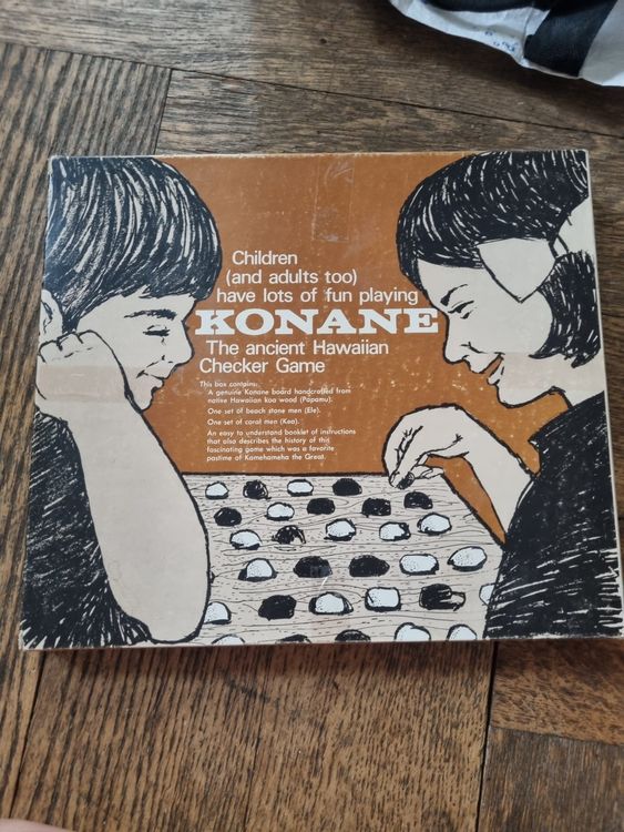 Jeu Konane Hawaïen Vintage en Bois (Gebraucht) in Fribourg für CHF 15 ...