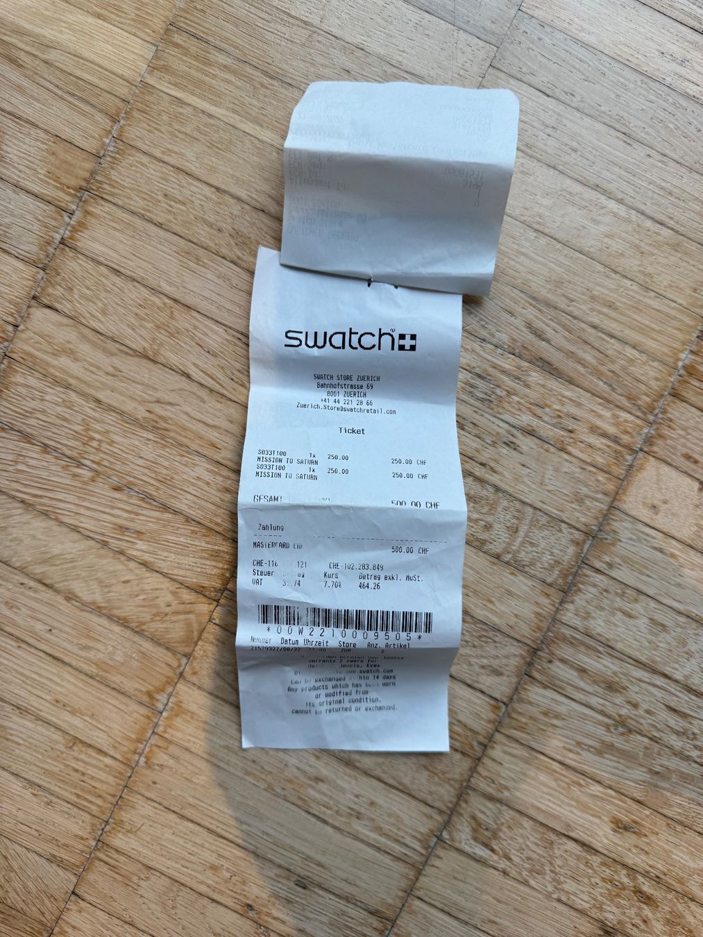 Swatch x Omega MoonSwatch „Mission to Saturn“ (Gebraucht) in Wettingen ...