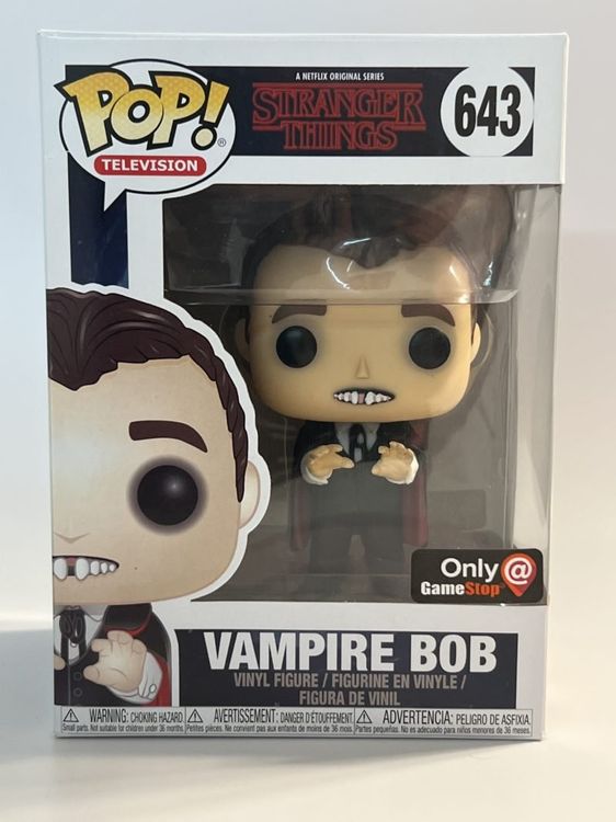 Funko POP! Television Stranger Things Vampire Bob Limitée (Neu und ...