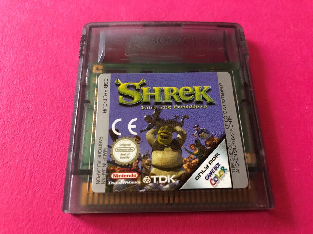 SHREK FAIRY TALE BREAKDOWN SPIEL FÜR NINTENDO GAME BOY COLOR | Kaufen ...