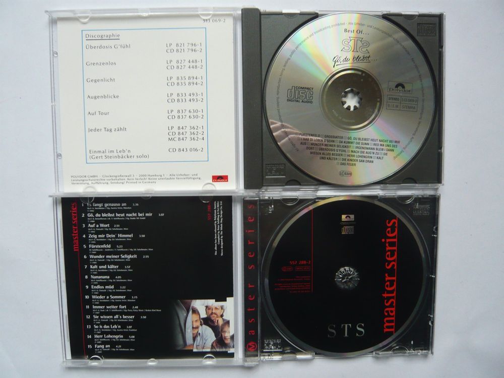 2CD STS Best Of STS & STS master series (Gebraucht) in Winterthur für ...