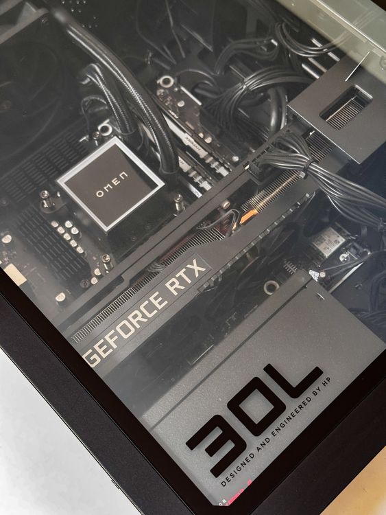 HP OMEN 30L PC ⁄ RTX 3080 ⁄ 64GB RAM ⁄ i7-11700K ⁄ 1TB SSD (Gebraucht ...