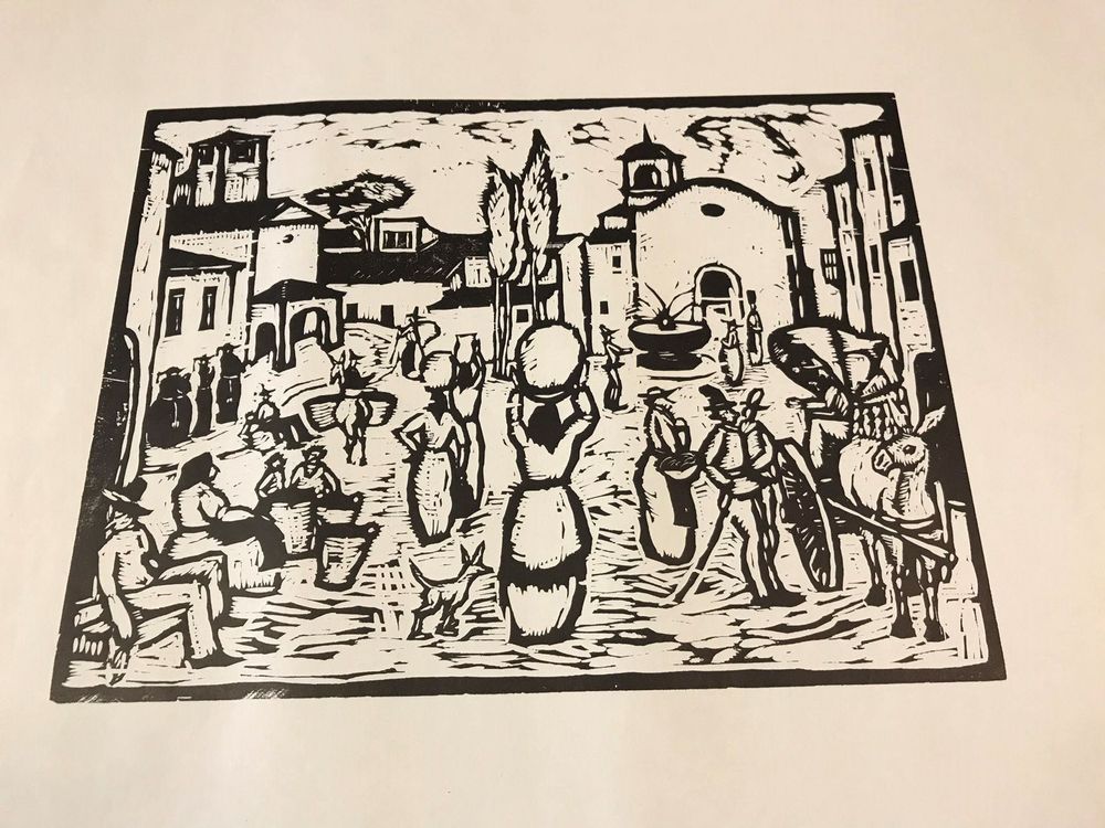 Holzschnitt Heinrich Herzig (1887-1964) (Gebraucht) in Frasnacht für CHF 120 – nur Abholung auf ...