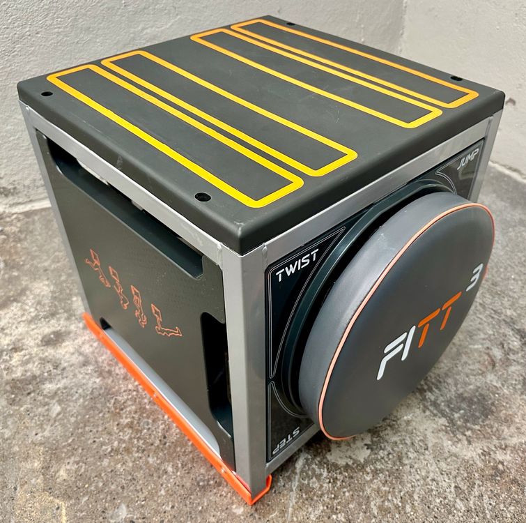 FITT CUBE 3: TWIST JUMP GRIP STEP All-in-One Fitnesswürfel (Gebraucht ...