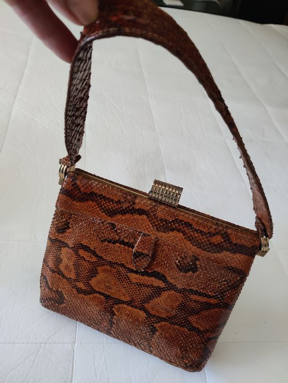 Vintage Snake 👜 handbag (Neu (gemäss Beschreibung)) in Neirivue für CHF ...