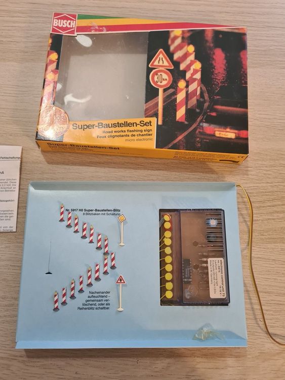 Busch 5917 Super Baustellen Set H0 OVP NEU (Neu und originalverpackt ...