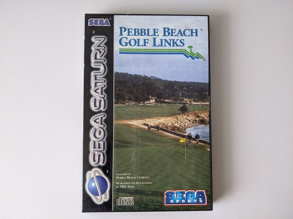 AKTIONSPREIS! Pebble Beach Golf Links Sega Saturn Spiel OVP (Gebraucht ...