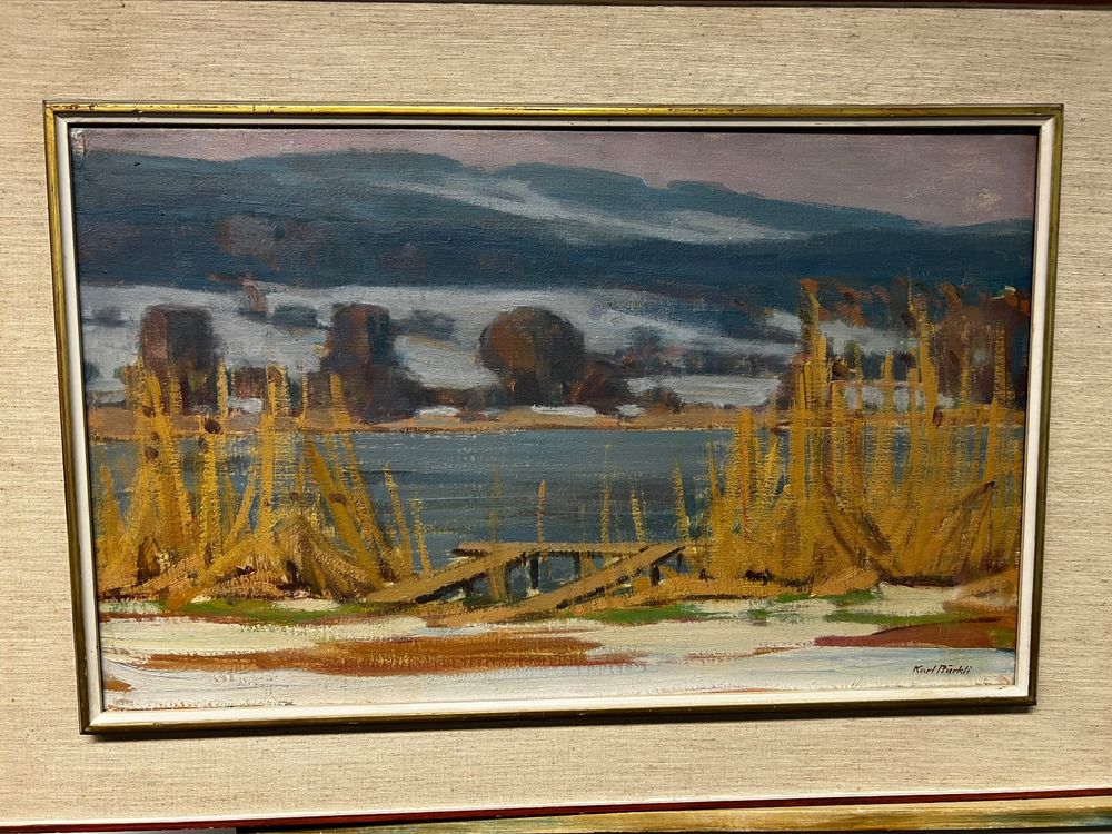 Gemälde Landschaft Karl Bürkli (Gebraucht) in Hombrechtikon für CHF 200 ...