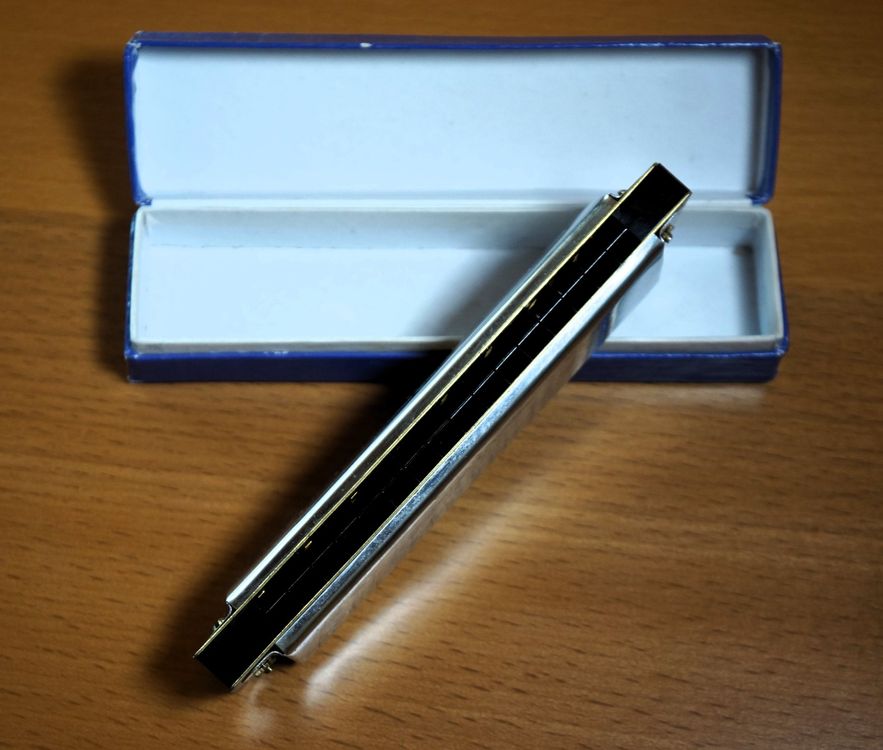 Mundharmonika, Vintage, mit Etui, Top Zustand! (Gebraucht) in Stadel ...
