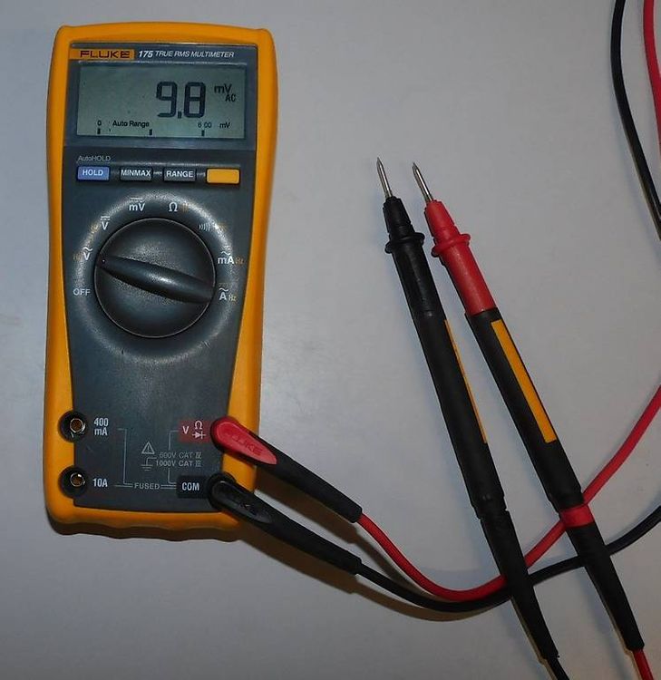 Fluke 175 true RMS digital Multimeter mit Messspitzen TP 175 (Gebraucht ...