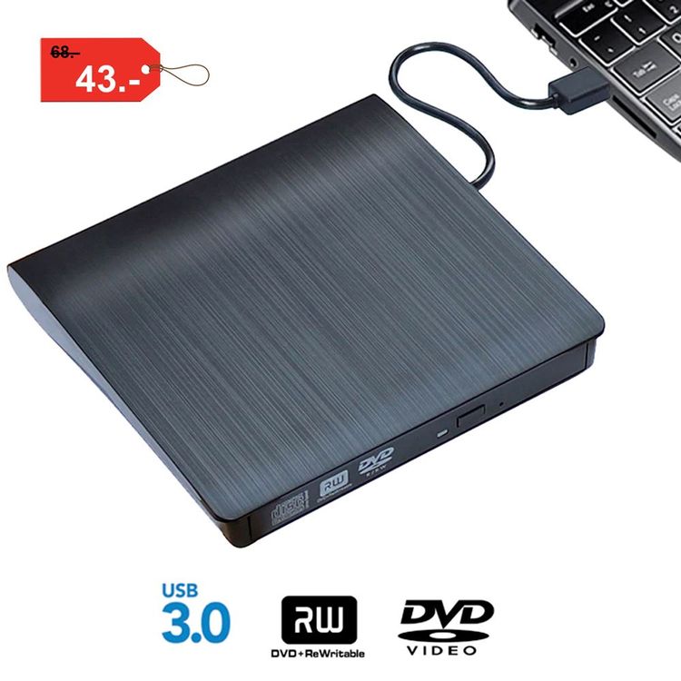 CD DVD RW Extern USB 3.0 Laptop Macbook (Neu und originalverpackt) in Chiasso für CHF 43 – mit ...