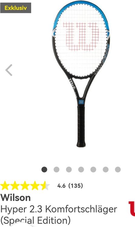 Wilson Hyper 2.3 Komfortschläger (Special Edition) (Gebraucht) in Worb für CHF 48 – nur Abholung ...