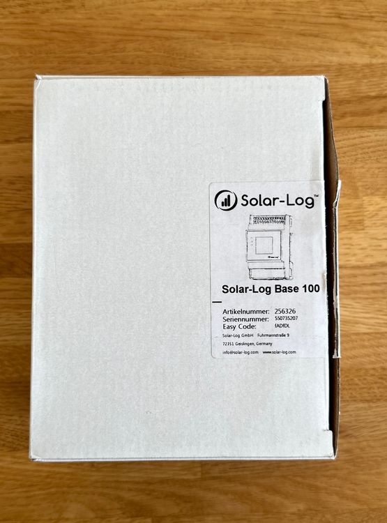 Solar-Log Base 100 | Kaufen auf Ricardo