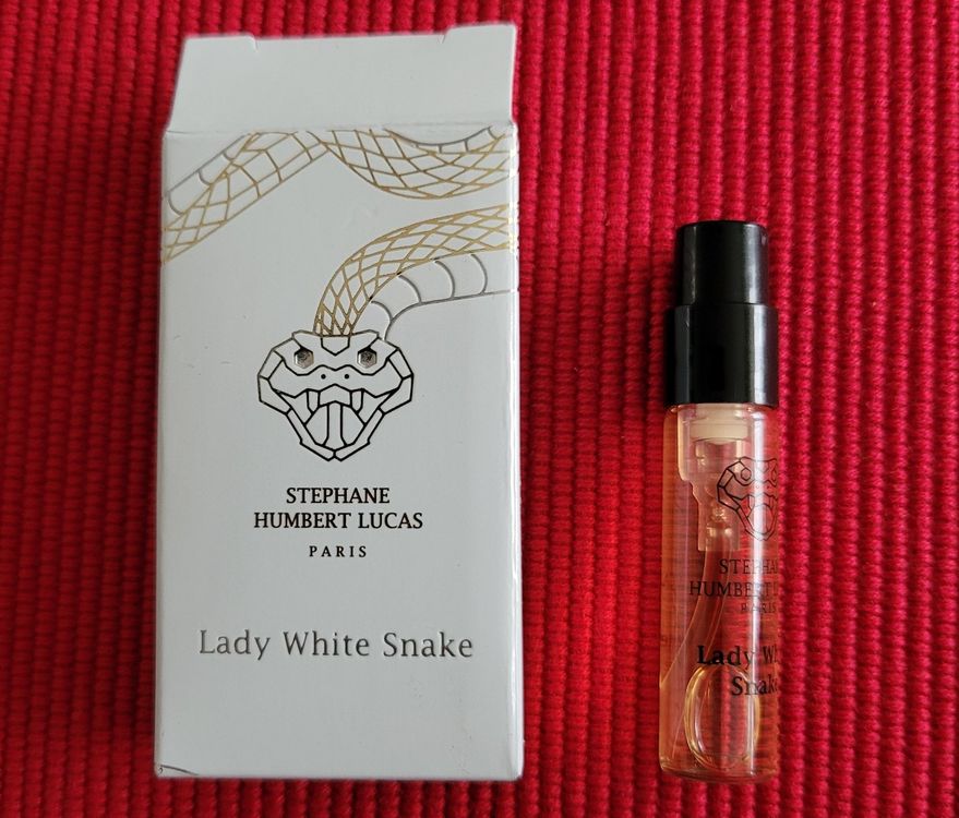 Stephane Humbert Lady White Snake 2ml Probe Muster Ed Parfum (Neu ...