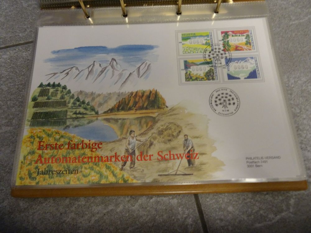 FDC 1996 Automatenmarken der Schweiz LUXUSBRIEF | Kaufen auf Ricardo