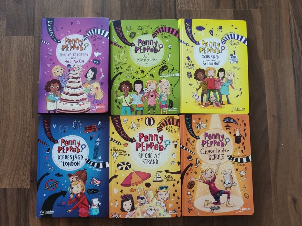 Sechs Penny Pepper Bücher zu verkaufen (Gebraucht) in Fahrwangen für CHF 20 – mit Lieferung auf ...