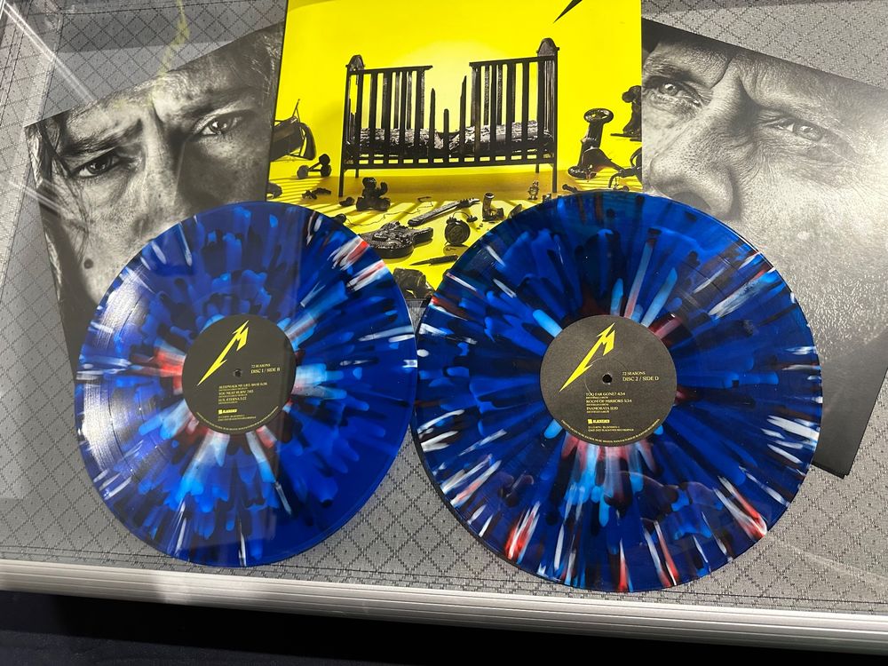 Metallica 72 Seasons Vinyl New Jersey Blue splatter | Kaufen auf Ricardo