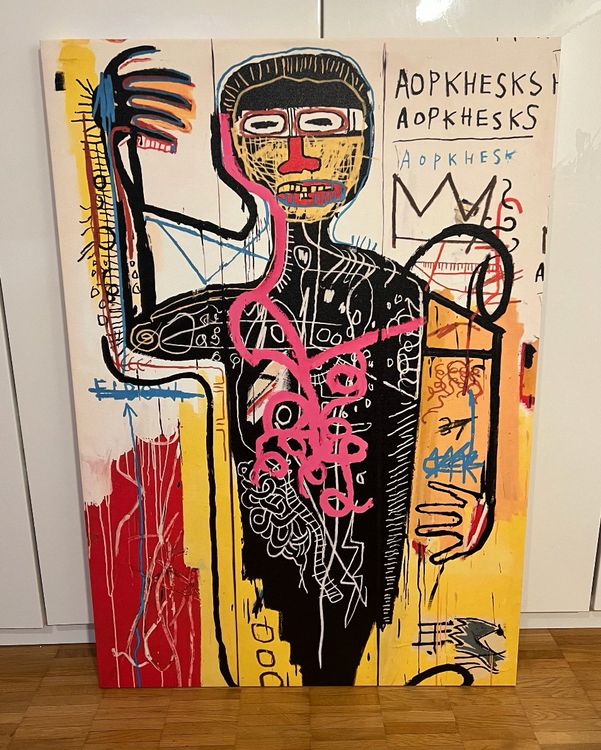 Jean-Michel Basquiat – Versus Medici – Leinwand | Kaufen auf Ricardo