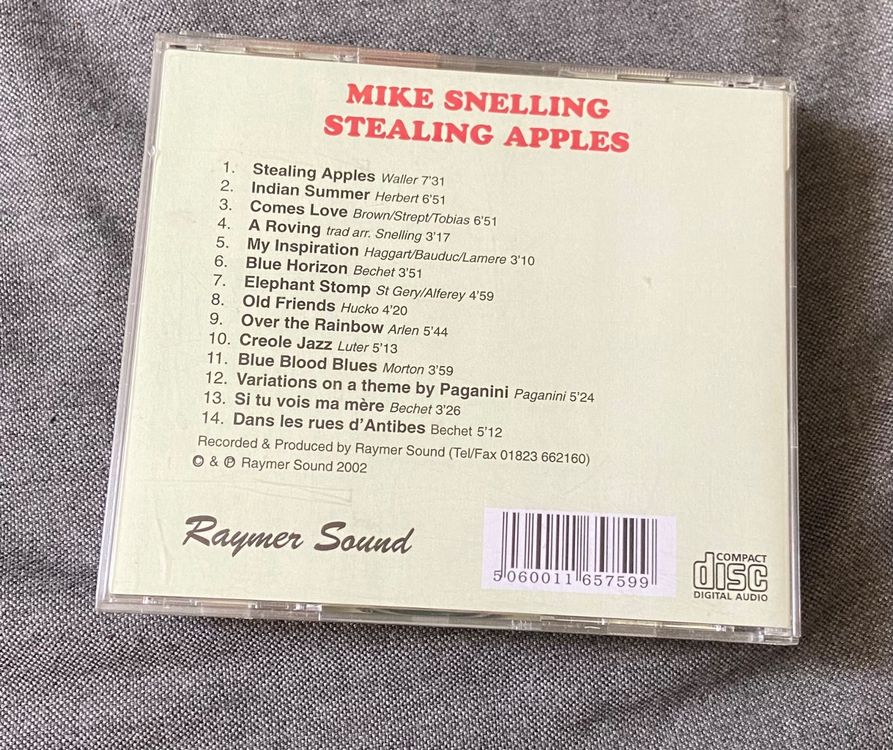 CD Mike Snelling - Stealing Apples (2002) (Gebraucht) in Luzern für CHF ...