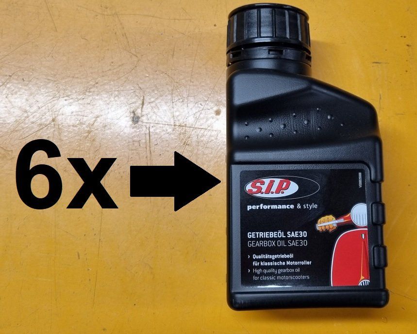 Vespa Getriebe-Öl Formula SAE 30 Gebot für 6x 250ml (Neu und ...