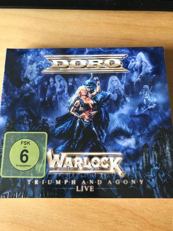 DORO -Warlock - Triumph and Agony CD/Blu-Ray (Neu und originalverpackt) in für CHF 7.9 – mit ...