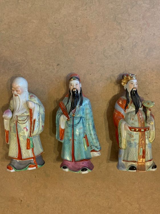 3 Chinesische Porzellan Figuren Deko (Gebraucht) in Geroldswil für CHF 99 – mit Lieferung auf ...