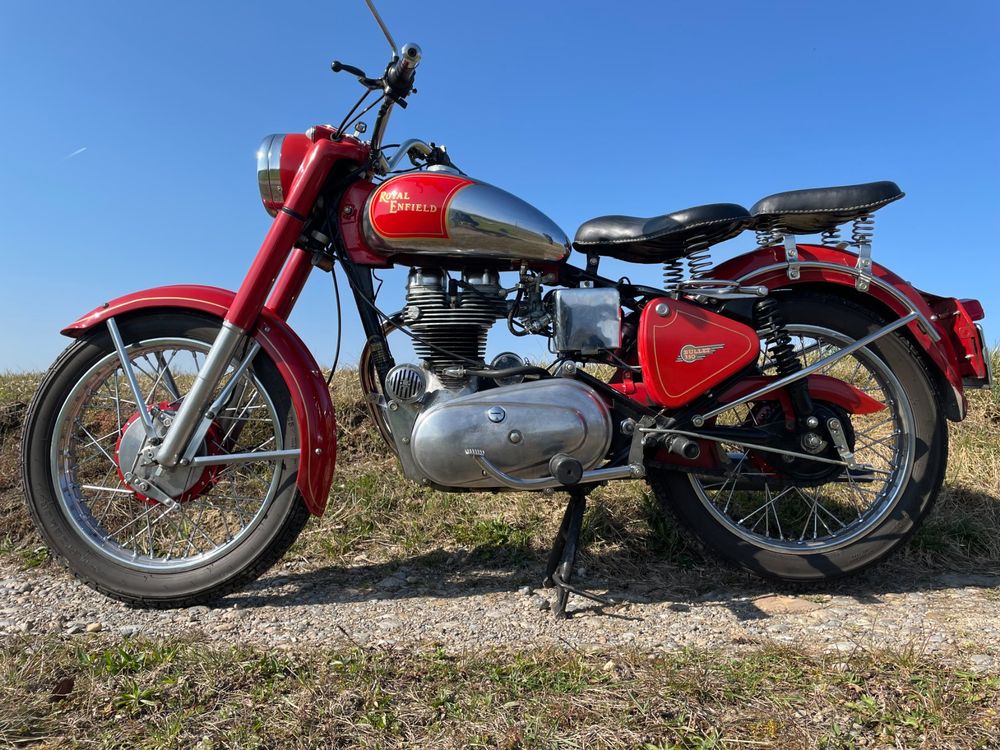 Royal Enfield Bullet 350 Oldtimer (1972) - Restauriert 2010 (Gebraucht ...