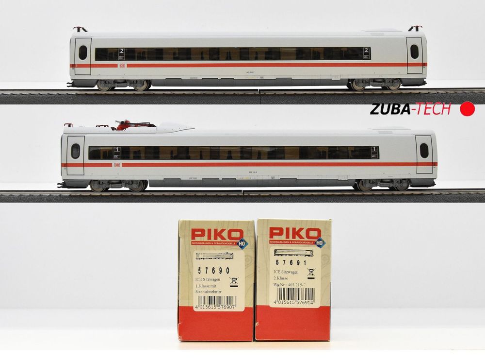Piko 2x ICE 3 Zwischenwagen DB H0 GS mit OVP | Kaufen auf Ricardo