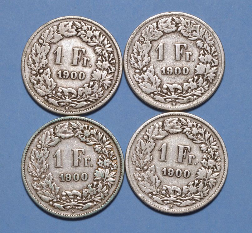 1 Franken 1900 (4X) | Kaufen auf Ricardo