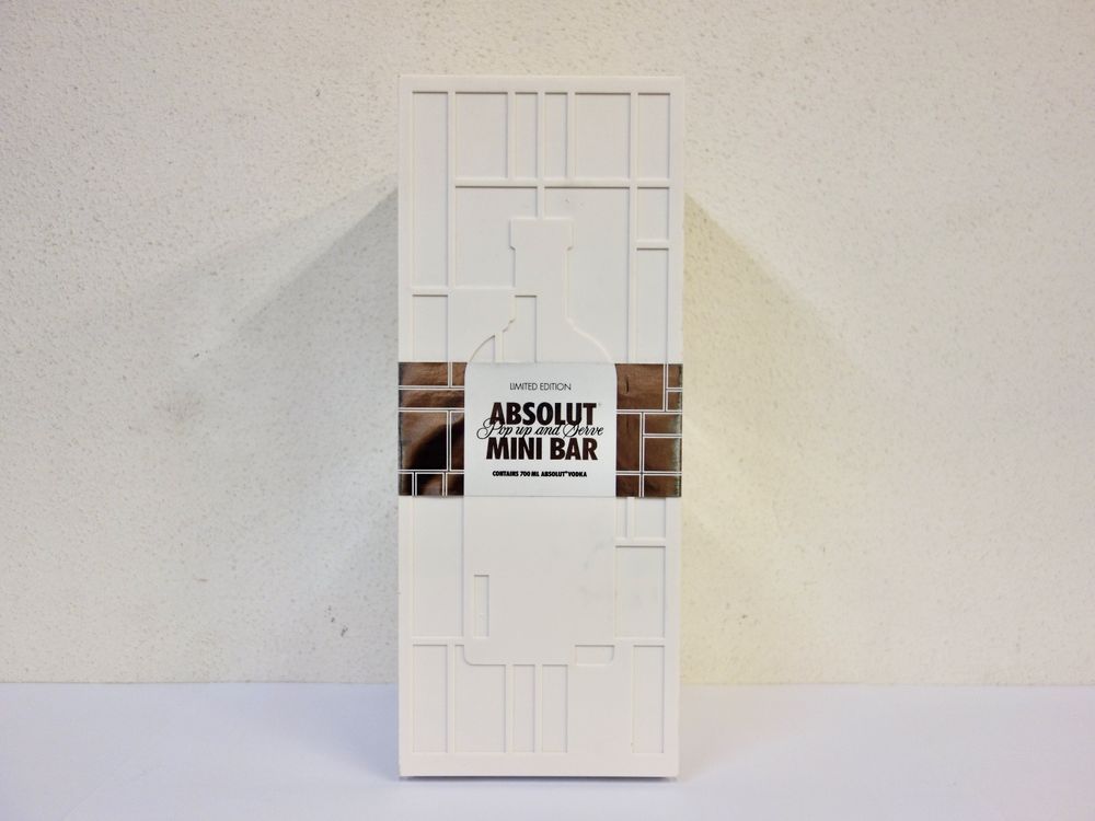 1 x ABSOLUT VODKA ABSOLUT MINI BAR Edition 2009 (Neu und ...