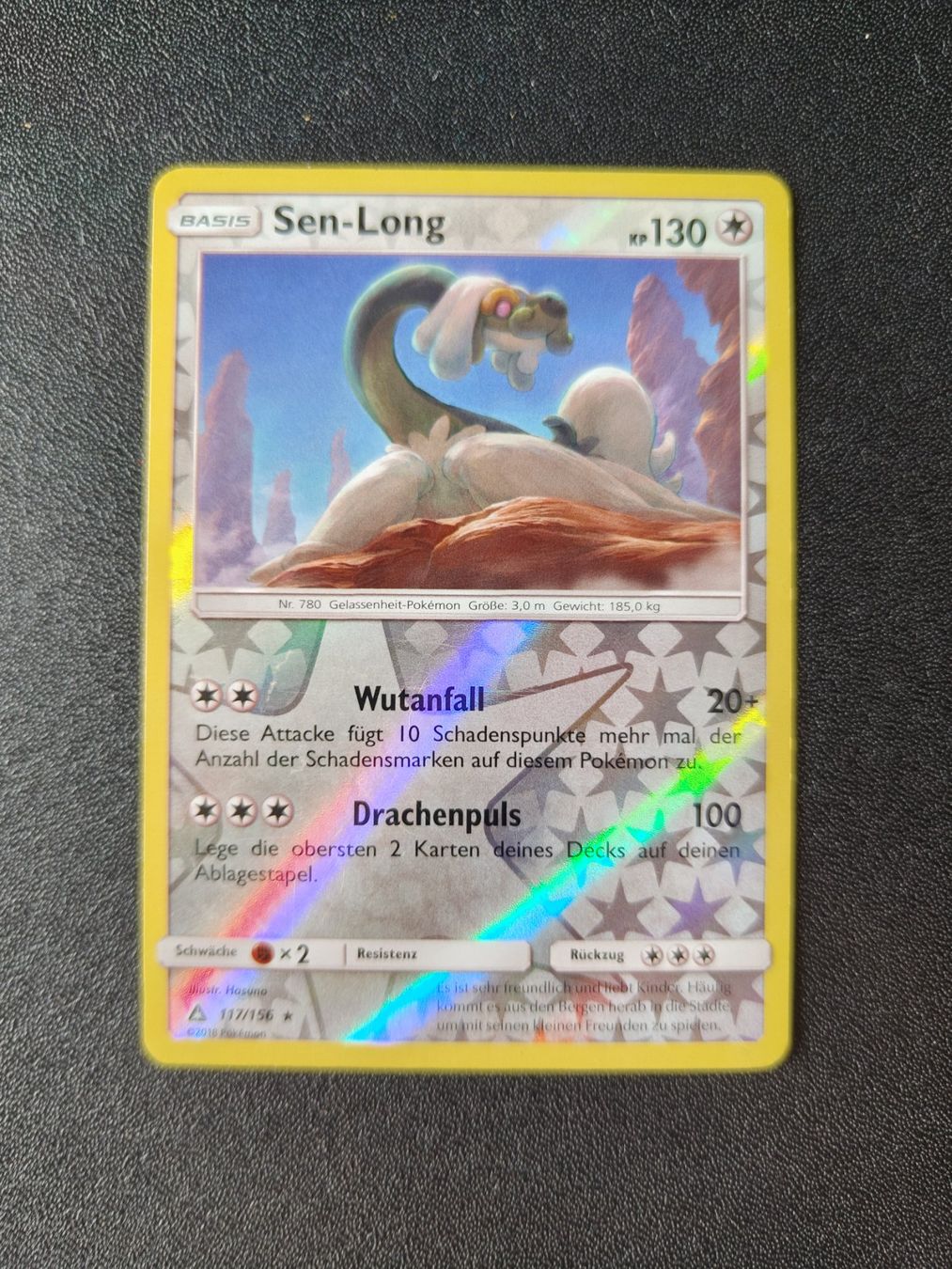 Sen-Long 117/156 Reverse Holo Pokémon Ultra Prism 18 DE ab 1 (Gebraucht ...