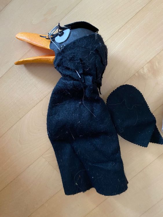 Handpuppe Rabe (Gebraucht) in Sulzbach für CHF 14 – mit Lieferung auf ...