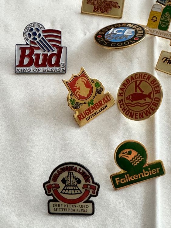 Bier Pin’s Sonnenbräu Bud Löwengarten Falkenbier (Neu (gemäss ...