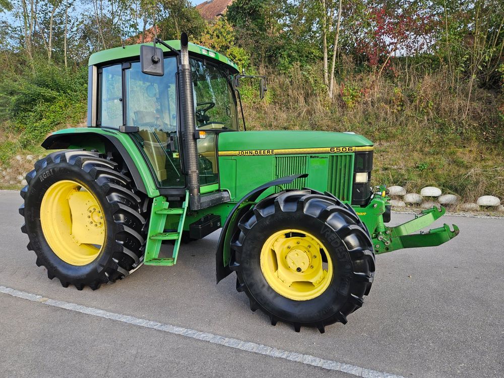 Traktor John Deere 6506 6 Zylinder Klima 40 KMH ab 1.- (Gebraucht) in ...