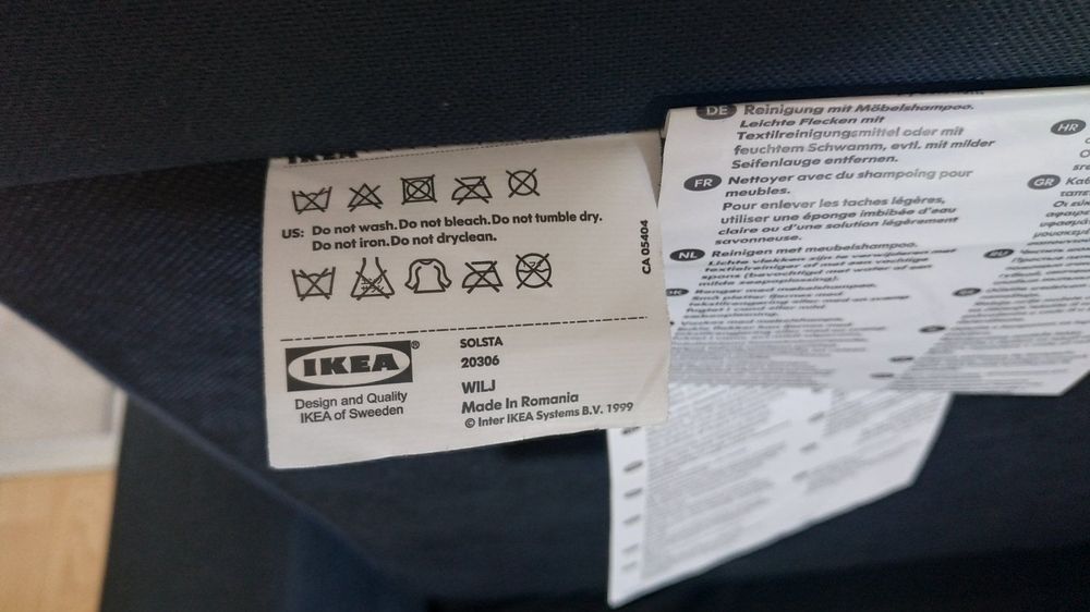 Schlafsofa IKEA SOLSTA 2 Sitzer - neuwertig (NP 139,-) (Gebraucht) in ...