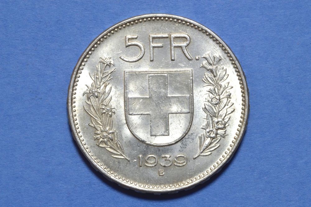 5 Franken 1939 (Gebraucht) in Oberglatt ZH für CHF 9 – mit Lieferung auf Ricardo kaufen