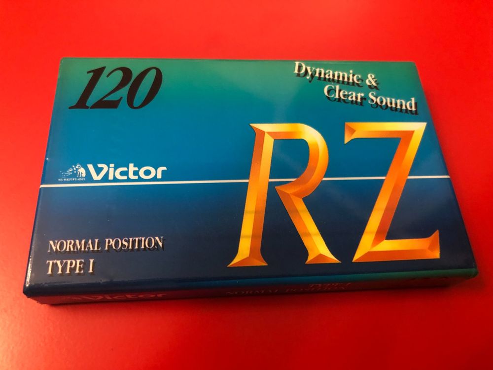 VICTOR RZ-120 Minuten Type I Audio Kassette original selten! (Neu und originalverpackt) in ...